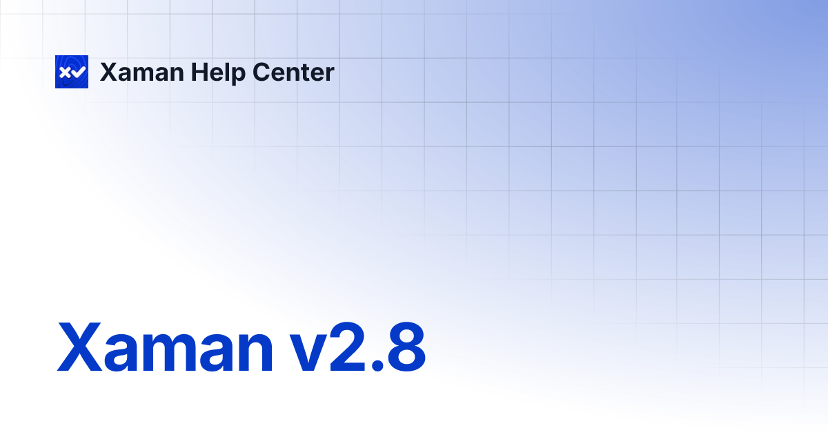 Xaman v2.8 | Xaman Help Center